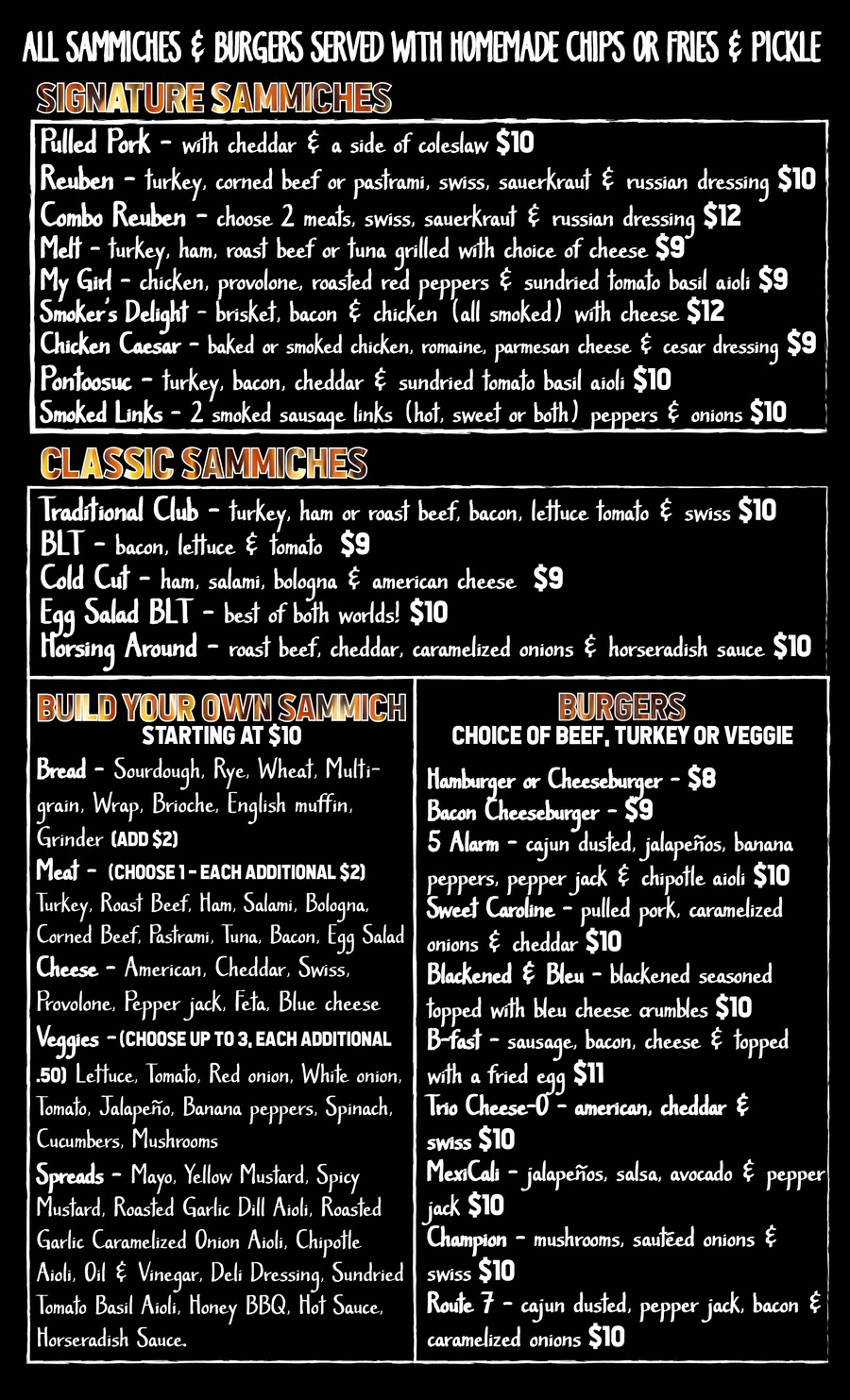 BerkshireMenus.com - Biggin's Diggins